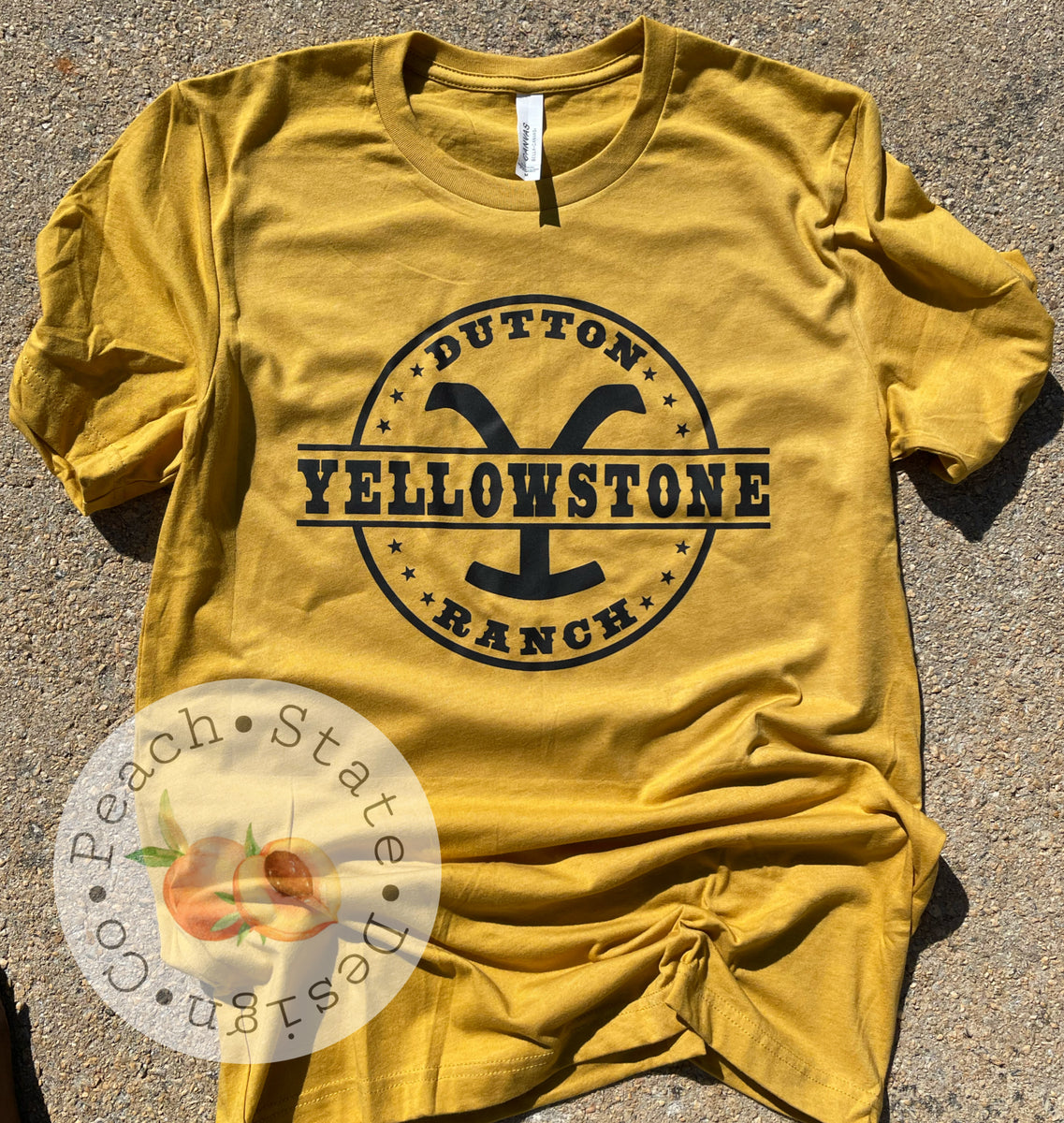 Yellowstone- Dutton Ranch tee – Peach State Design Co.